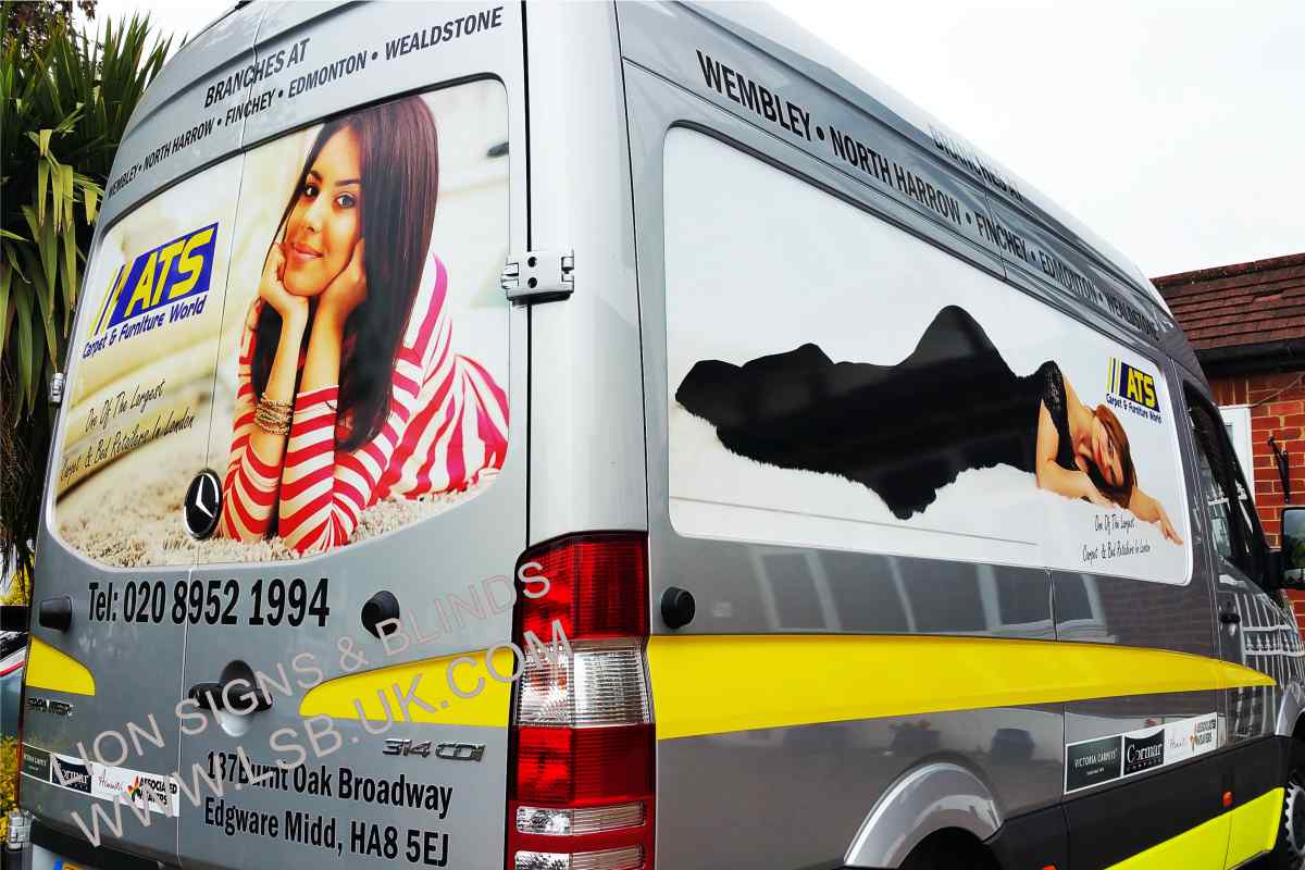 commercial vehicle sign | Lion Signs & Blinds