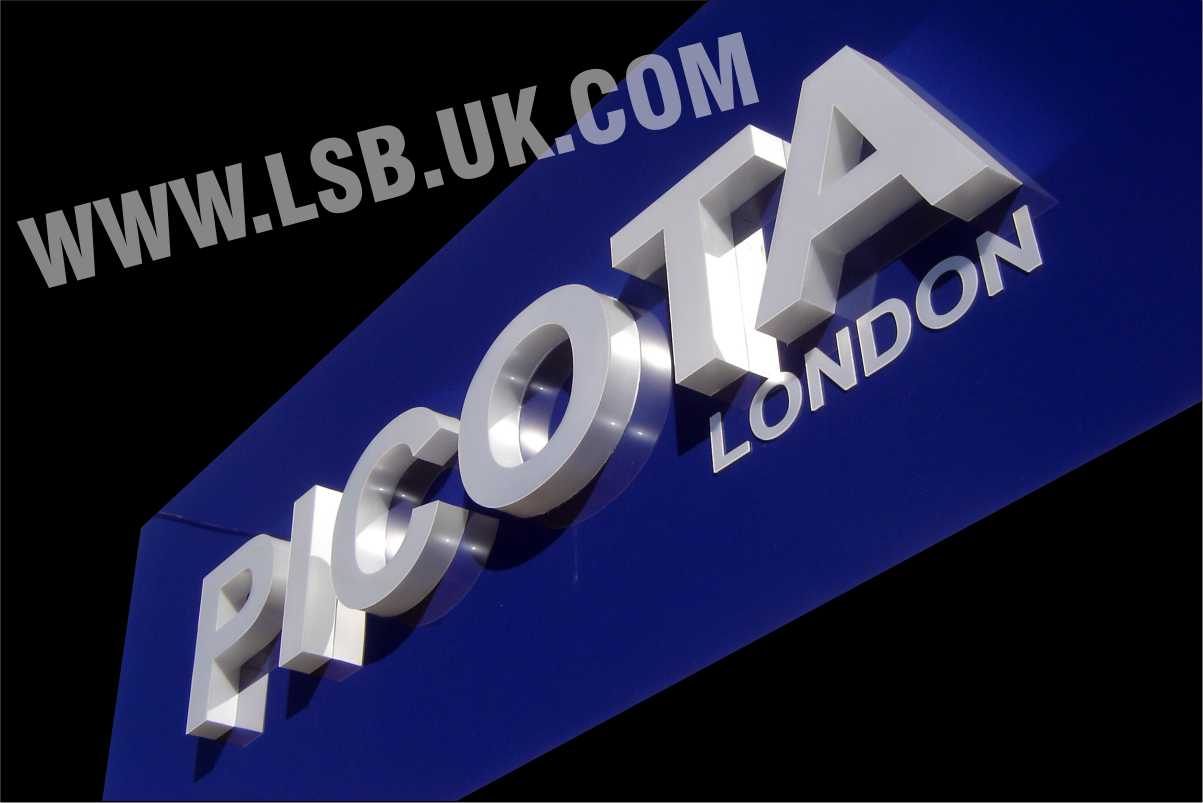 illuminated acrylic built up letters signs board | Lion Signs & Blinds