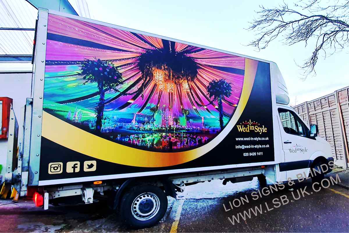 panel van signage | Lion Signs & Blinds