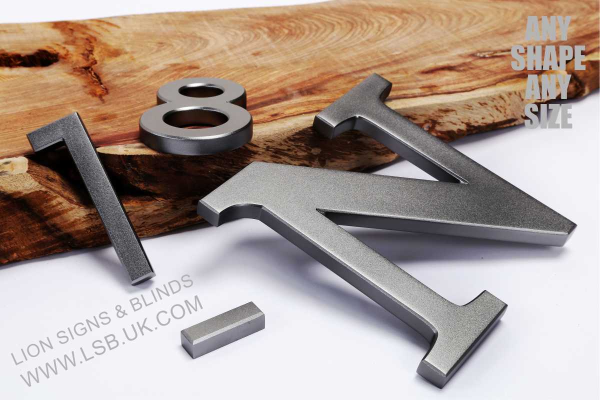 polished edge letters | Lion Signs & Blinds