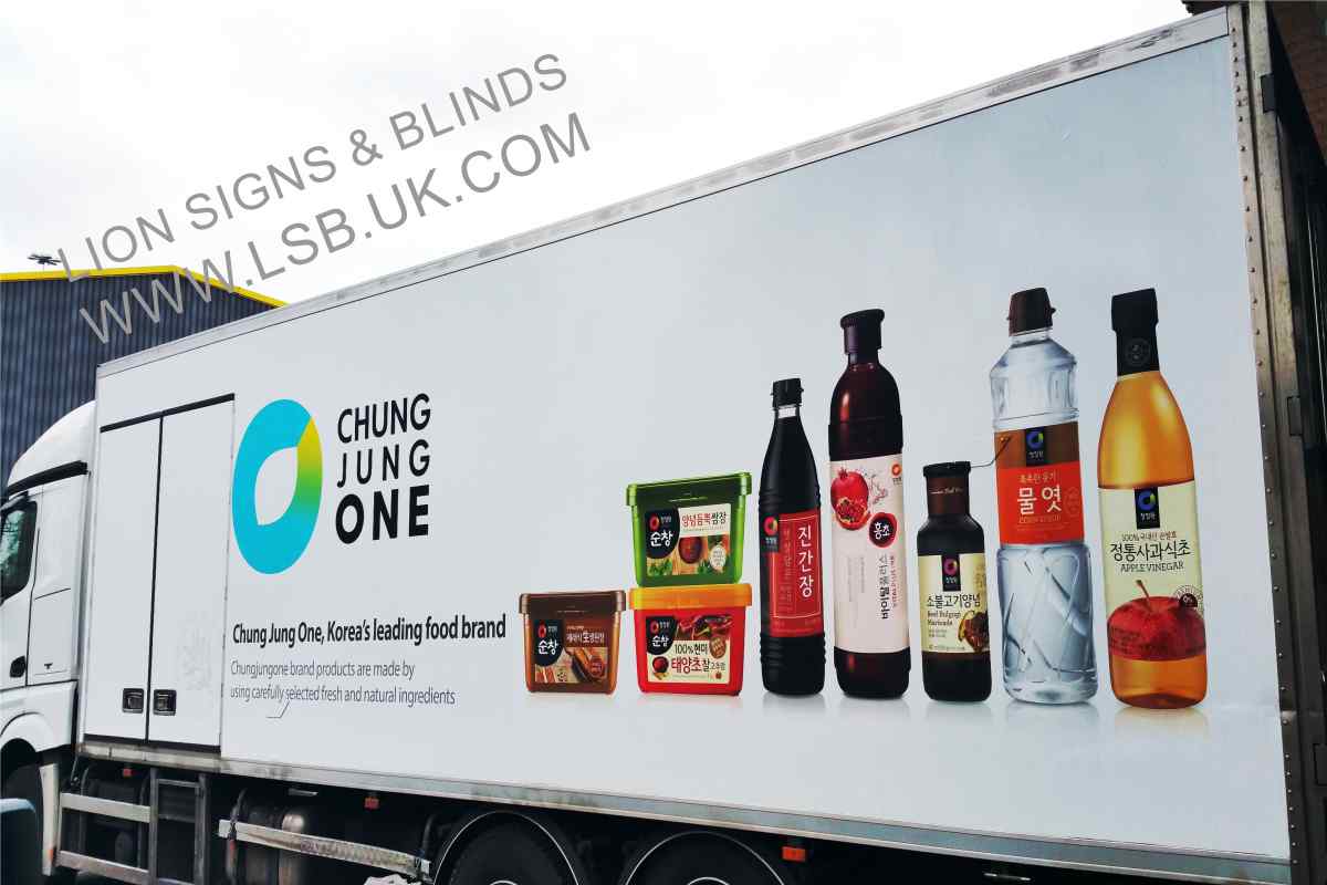 track vehicle signage | Lion Signs & Blinds